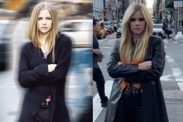 Avril Lavigne Recreates 'Let Go' Album Cover 20 Years Later │ Exclaim!
