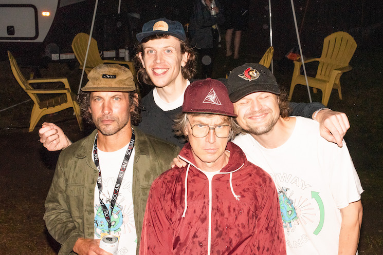 Watch Anyway Gang Play in Their Trailer After Rained-Out Hillside Set ...