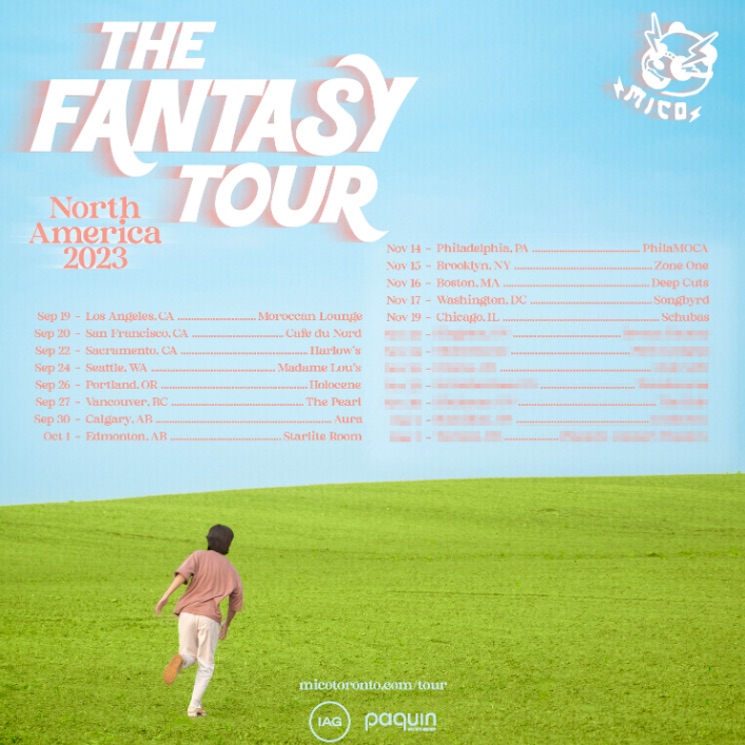 MICO Plots North American Fantasy Tour │ Exclaim!