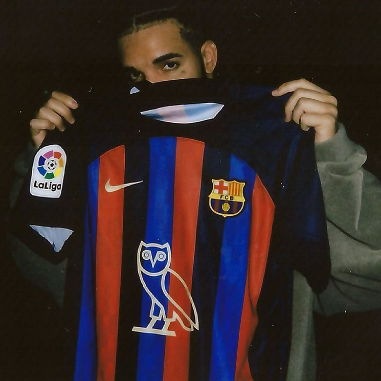 Drake's OVO Owl to Grace FC Barcelona's Jerseys at El Clásico │ Exclaim!