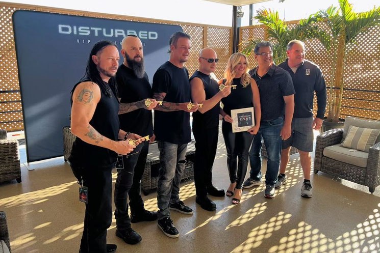 Disturbed Awarded Key to Hometown, Get Down with the Civics │ Exclaim!