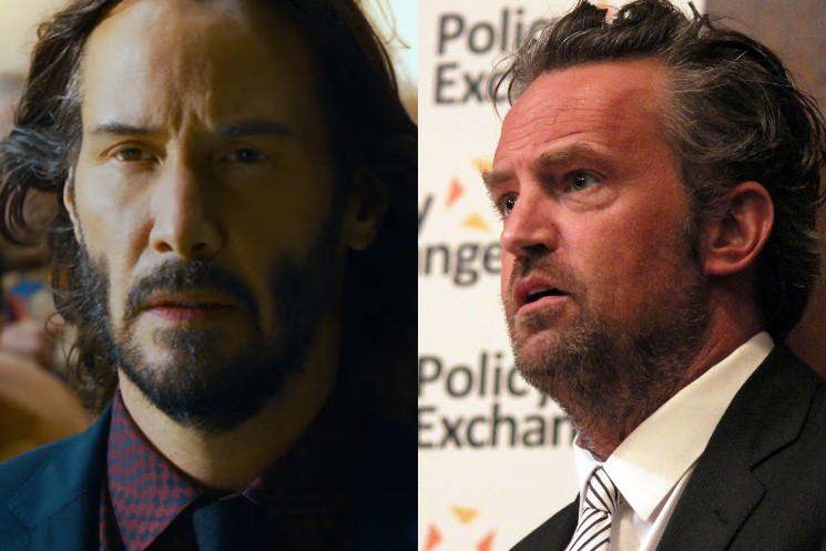 As Long as Keanu Reeves Walks Among Us, Matthew Perry Will Know No ...