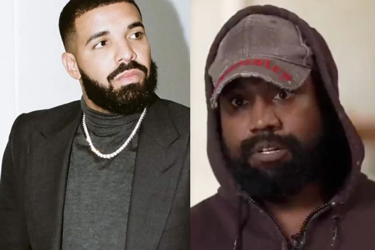 Kanye West Reportedly Fired Yeezy Employee for Trying to Add Drake to ...