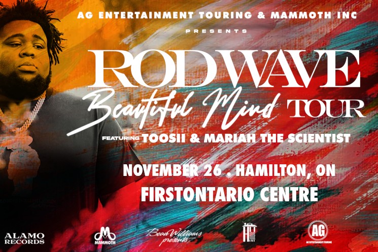 Rod Wave Brings the 'Beautiful Mind' Tour to Hamilton with Mariah the ...