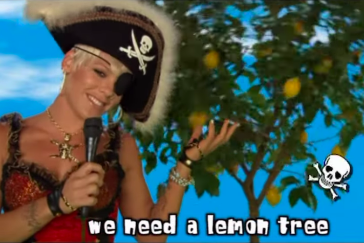 P!nk Regrets Her Song "We've Got Scurvy" from 'SpongeBob SquarePants ...