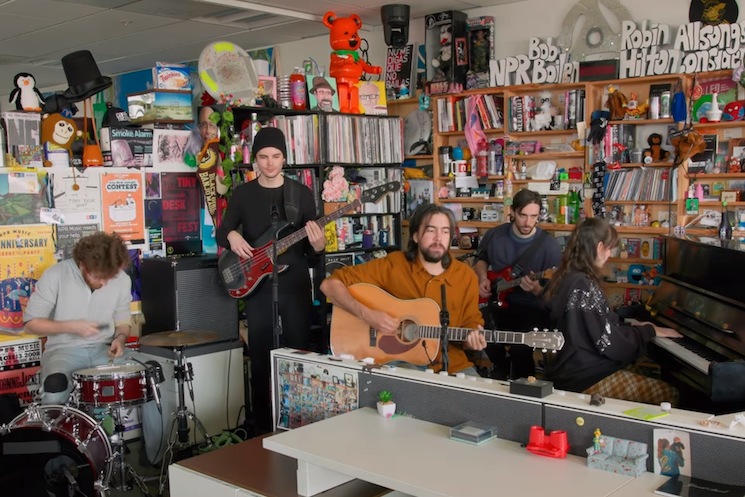 Watch Alex G Perform "Miracles" for NPR's Tiny Desk │ Exclaim!