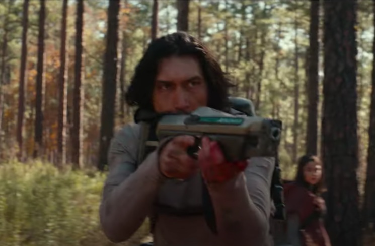 Watch Adam Driver as a Dinosaur-Fighting Alien in New '65' Trailer ...