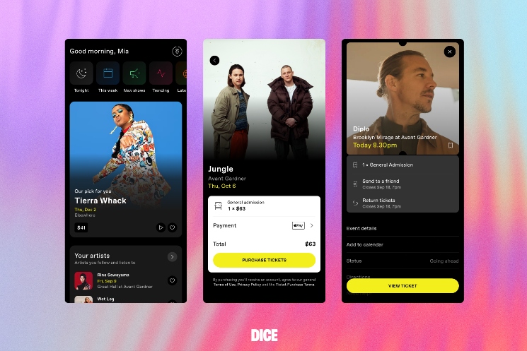 Independent Music Ticketing Platform DICE Debuts in Canada with Toronto ...