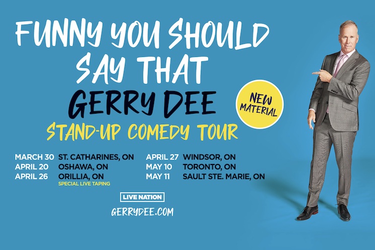 Gerry Dee to Debut New Material on 2024 Ontario Standup Tour │ Exclaim!