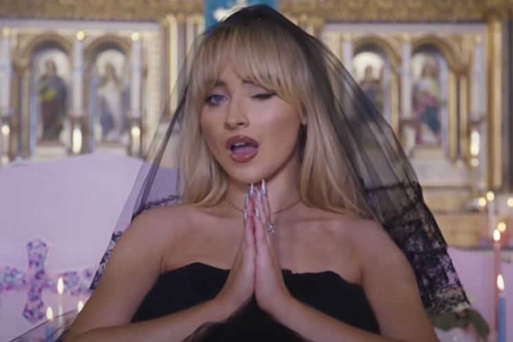 Catholic Priest Demoted For Allowing Sabrina Carpenter To Film Feather