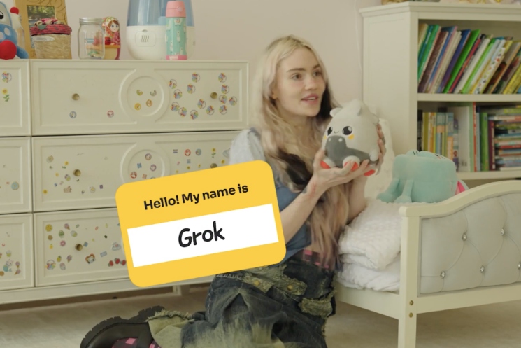 Grimes Launches AI Children's Toy with the Same Name as Elon Musk's ...