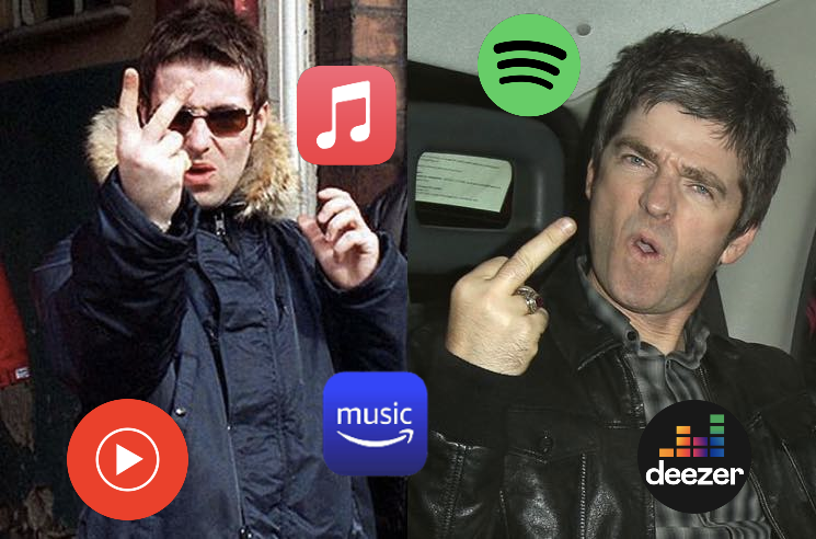 Oasis's Music Temporarily Went Missing from Canadian Streamers │ Exclaim!