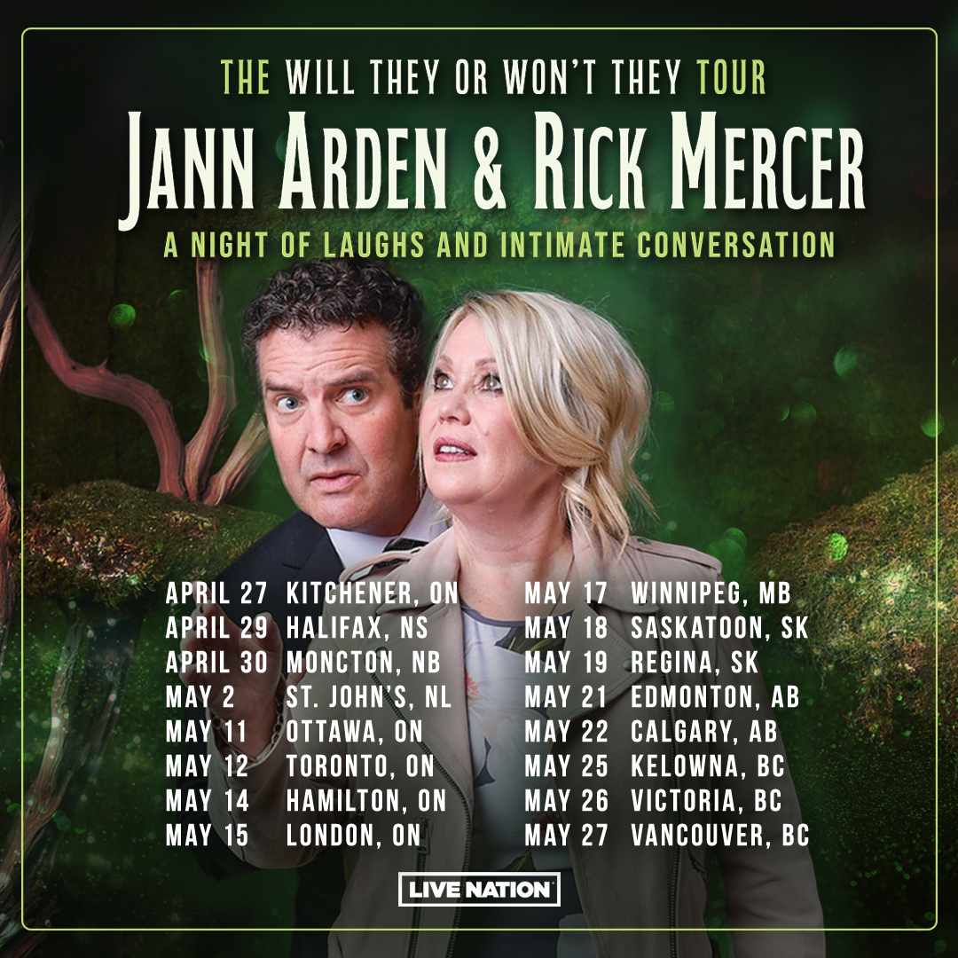 Jann Arden and Rick Mercer Will Be in Conversation Nationwide This ...