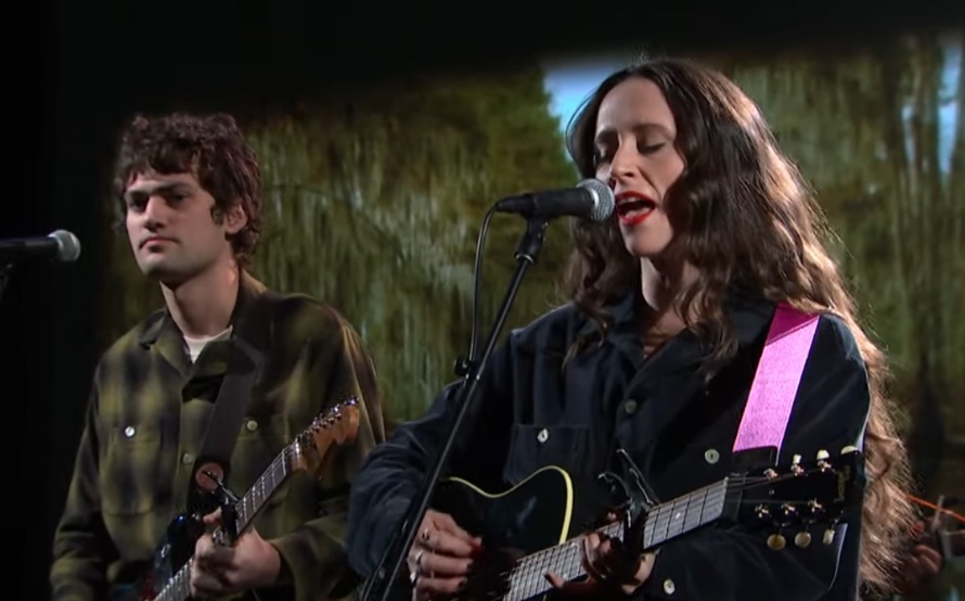 Watch Waxahatchee and MJ Lenderman Bring "Right Back to It" to 'Colbert ...