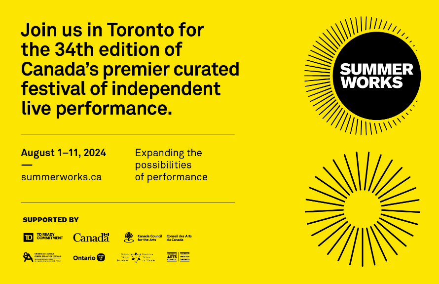 Toronto's SummerWorks Announces 2024 Performance Festival: 'Survival ...