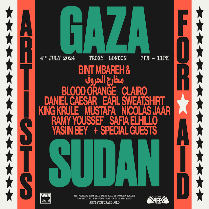 Mustafa Gets Daniel Caesar, King Krule, Blood Orange for Gaza and Sudan ...