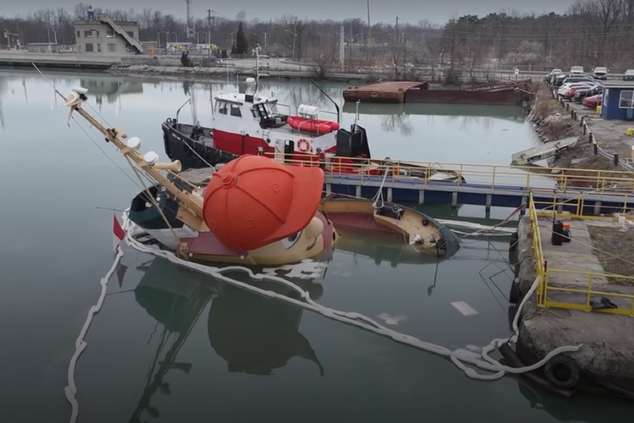 The Theodore Too Tugboat Is Sinking │ Exclaim!