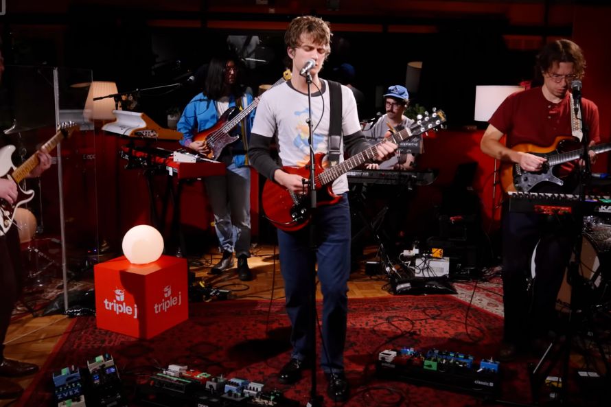 Watch Djo Cover Haim S Gasoline On Triple J â Exclaim