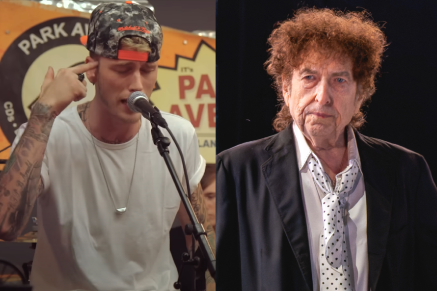 Bob Dylan Shares 2016 Machine Gun Kelly Performance on Instagram for ...