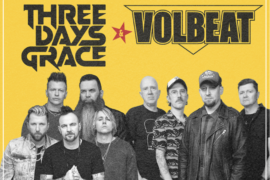 Three Days Grace and Volbeat Announce Co-Headlining Canadian Tour ...
