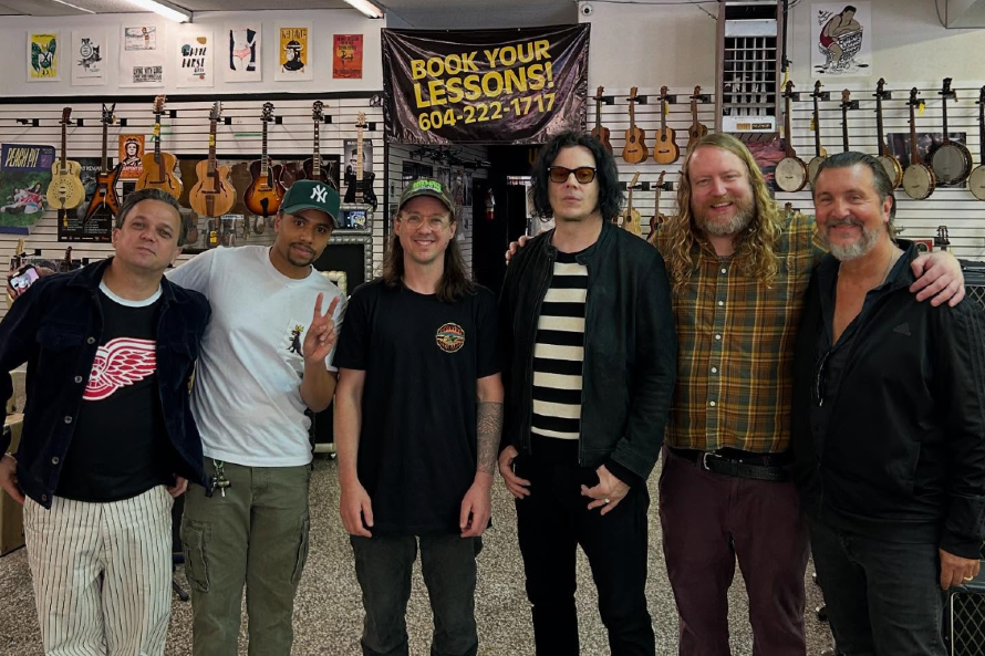 Jack White and Big Sugar Hit Up Vancouver's Rufus Guitar Shop │ Exclaim!