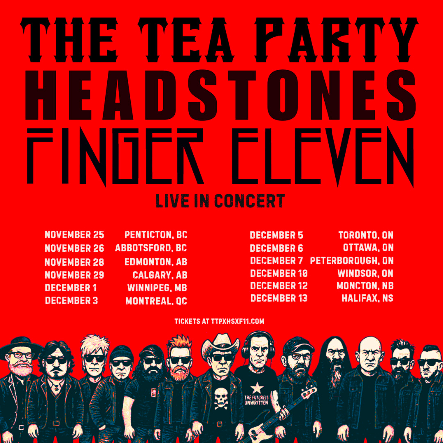 The Tea Party, Headstones and Finger Eleven Map Out Canadian Tour ...