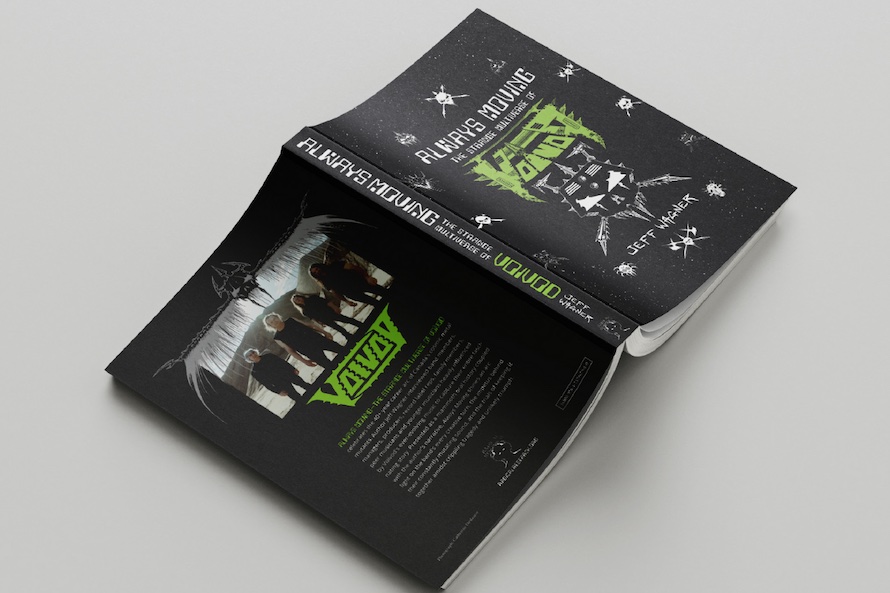 Voivod Biography 'Always Moving - The Strange Multiverse of Voivod ...