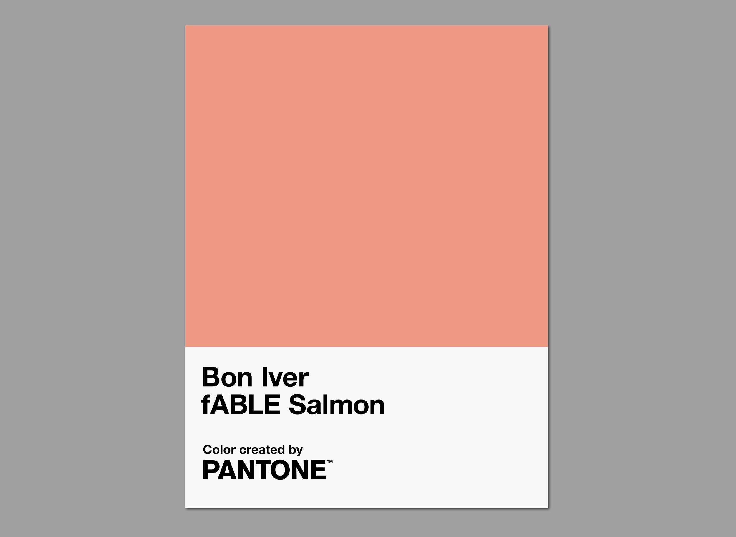 Bon Iver Gets His Own Pantone Colour │ Exclaim!