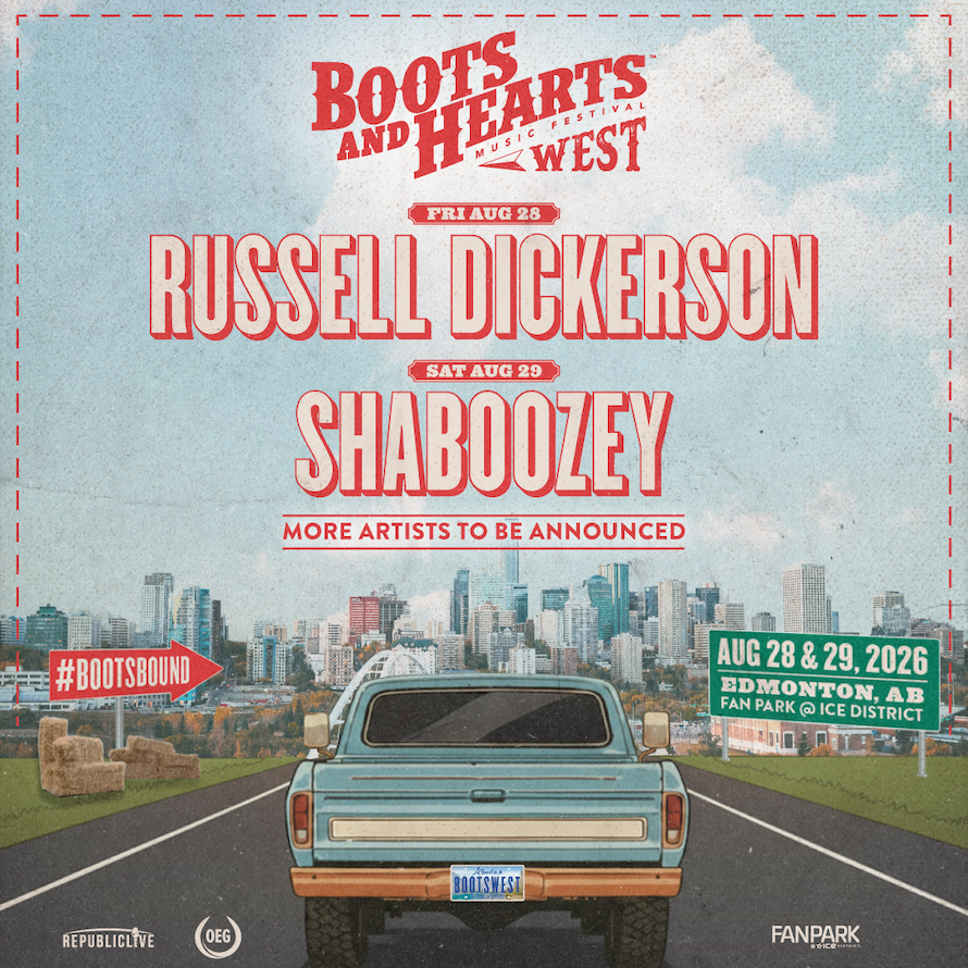 Edmonton's Inaugural Boots and Hearts West Taps Shaboozey, Russell ...