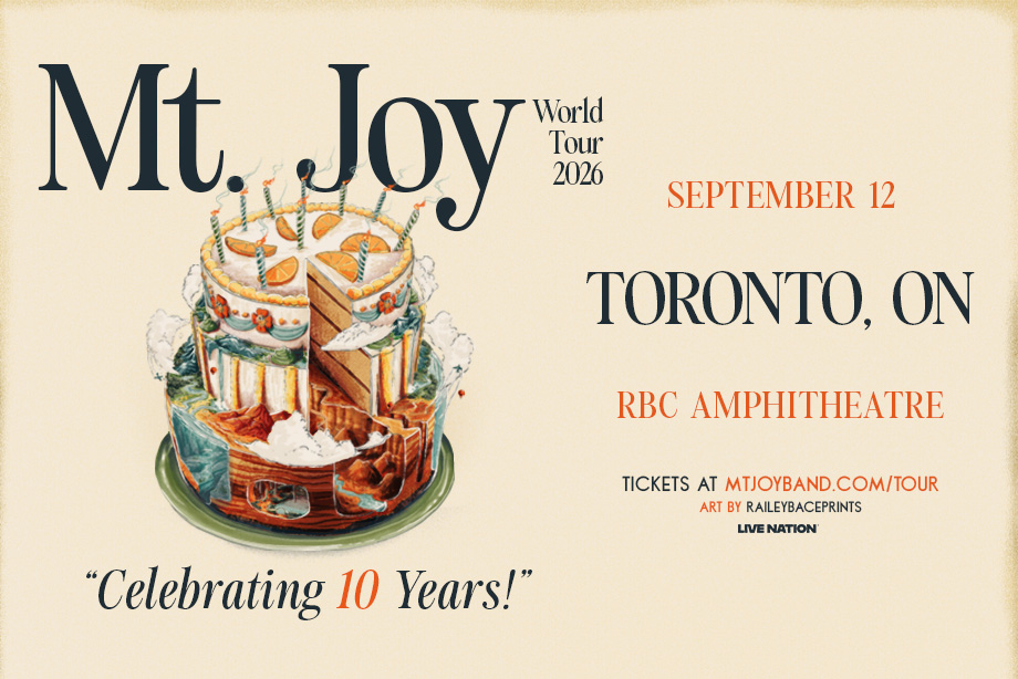Mt. Joy — Win Tickets to the Toronto Show on Their 10th Anniversary ...