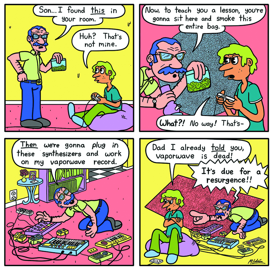 Exclaim! Comics: Vaporwave Is Due for a Comeback │ Exclaim!