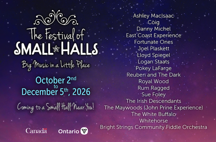 Pokey LaFarge, Joel Plaskett, Logan Staats, Sue Foley Tapped for Small ...