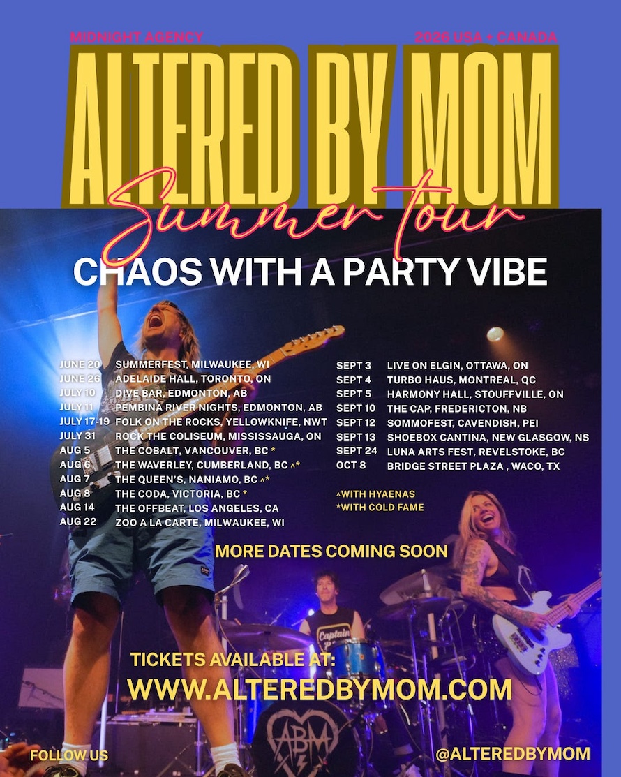 Altered by Mom Announce 2026 North American Tour │ Exclaim!